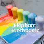 Rainbow Elephant Toothpaste Stem Montessori From The Heart