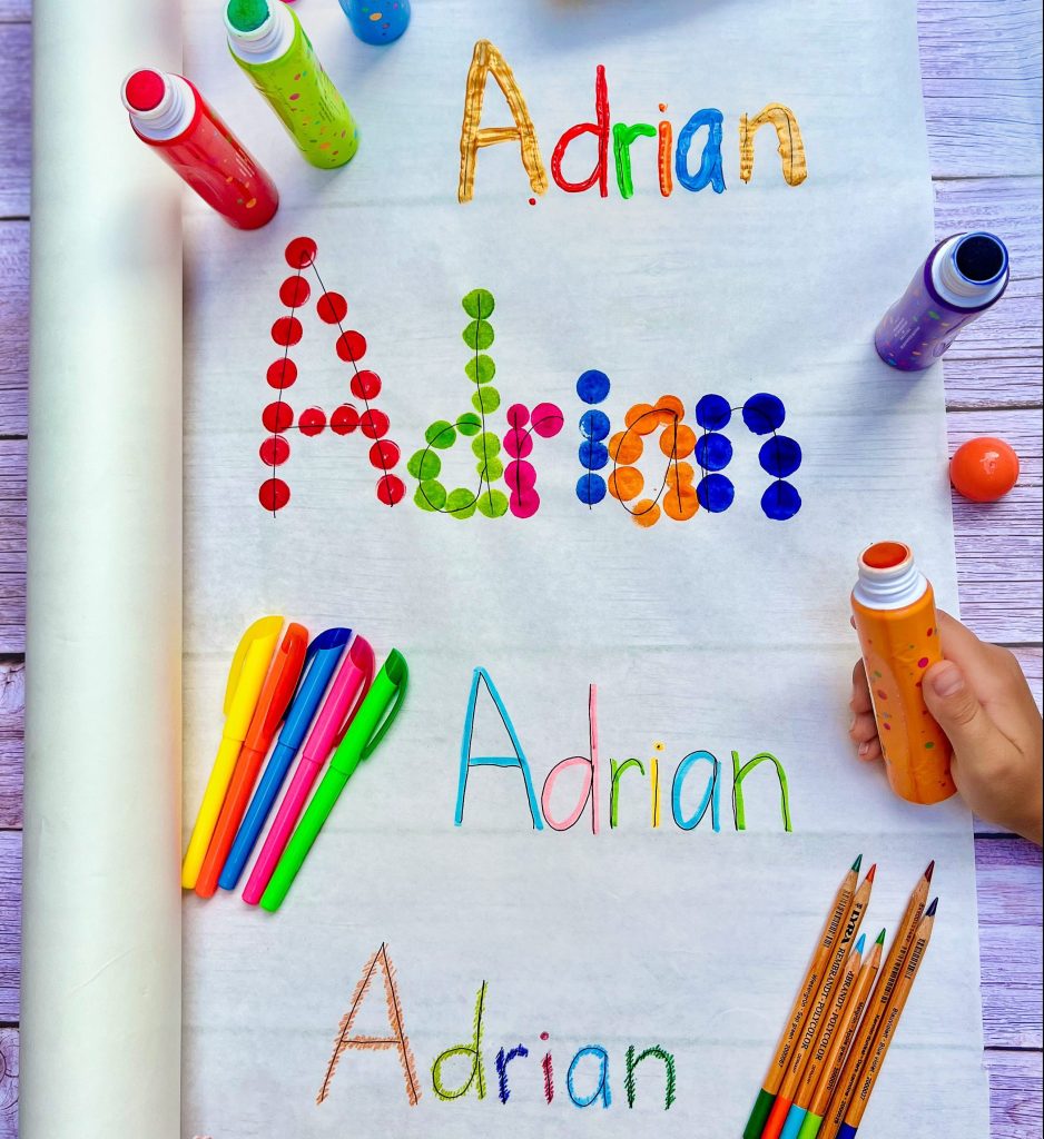 5 Hands-on Rainbow Writing Name Recognition Kids Activities ...