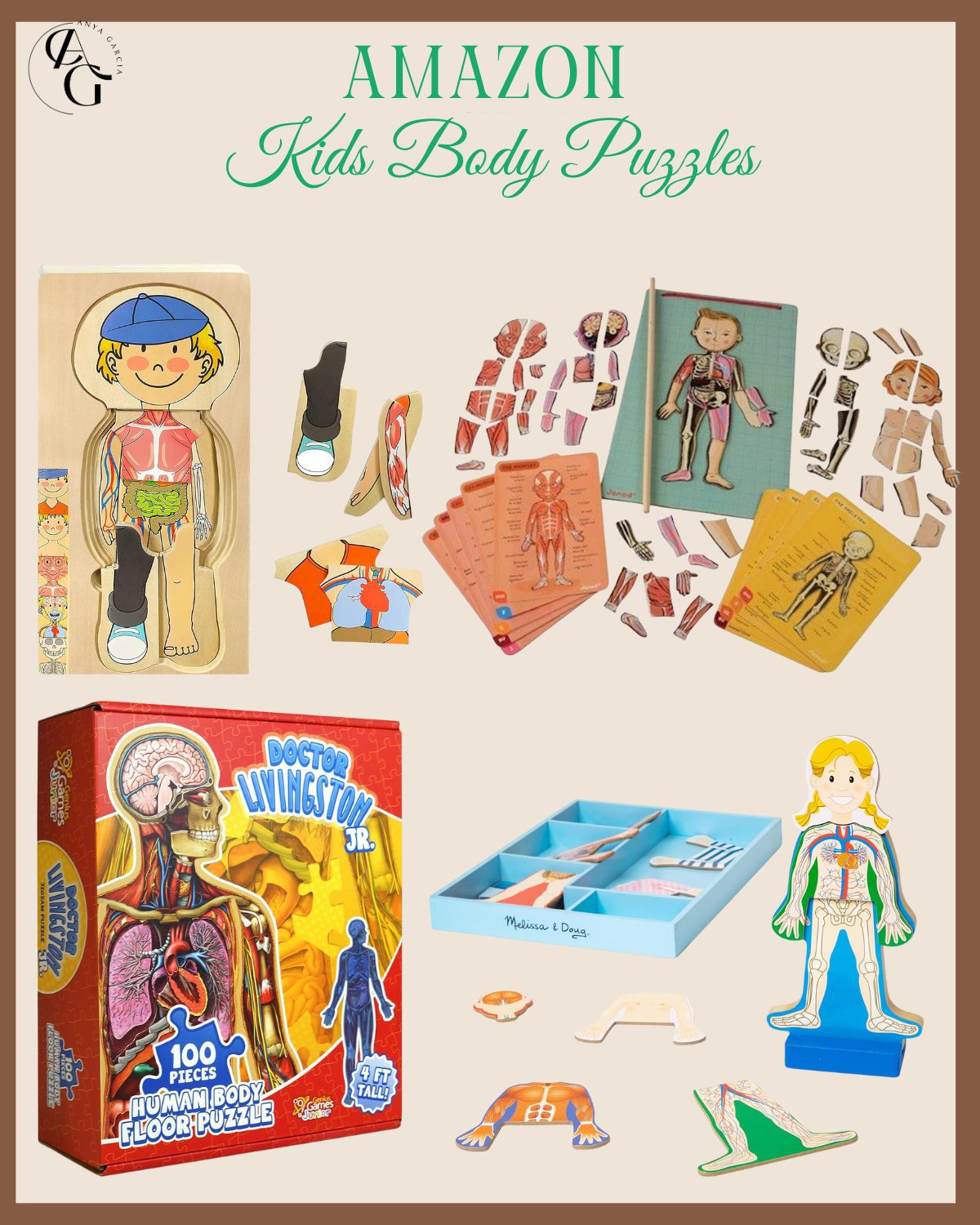 Kids Body Puzzles for Toddlers | Calm Hands-On Learning | Montessori ...