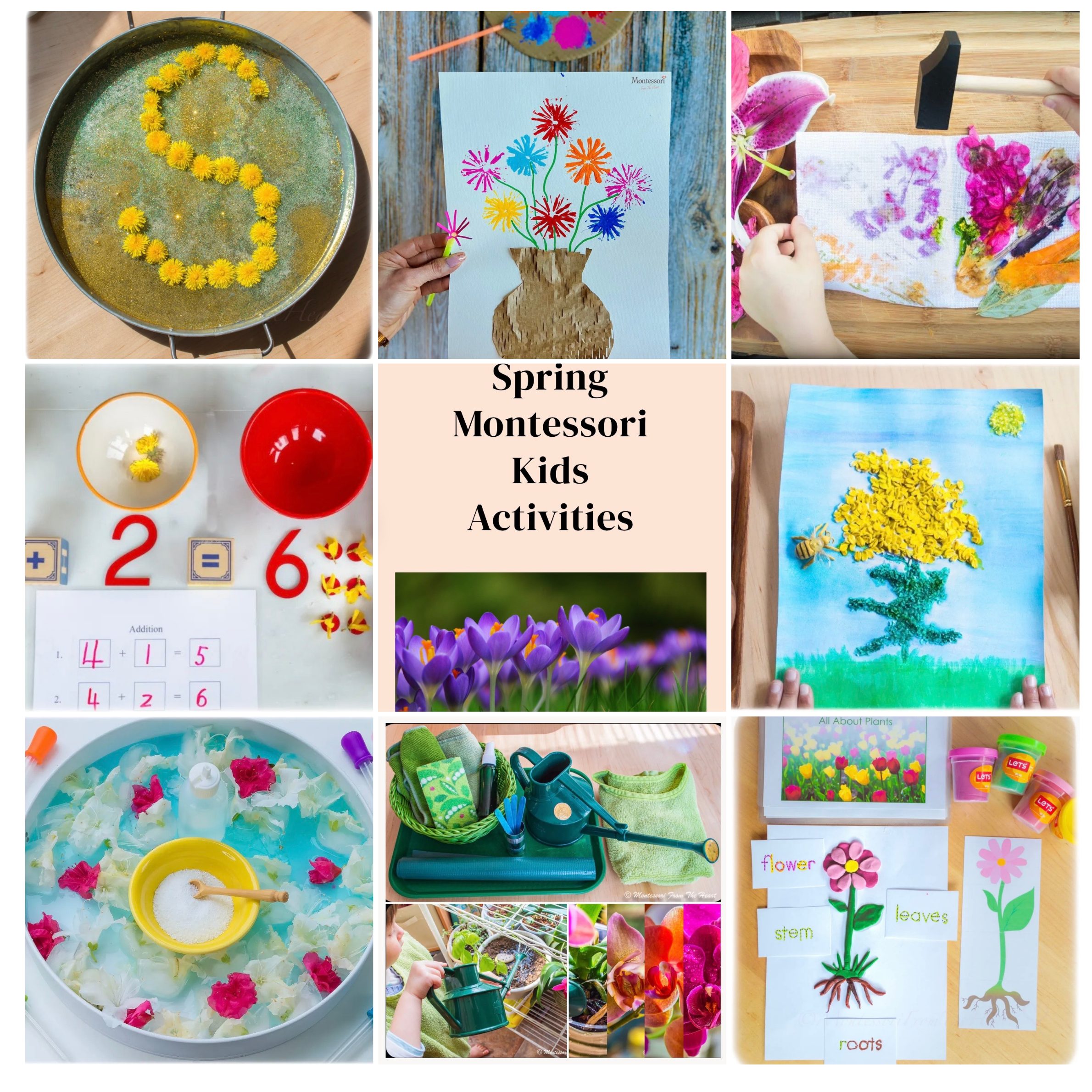 Spring Montessori Activities for Preschoolers | Simple Hands-On ...