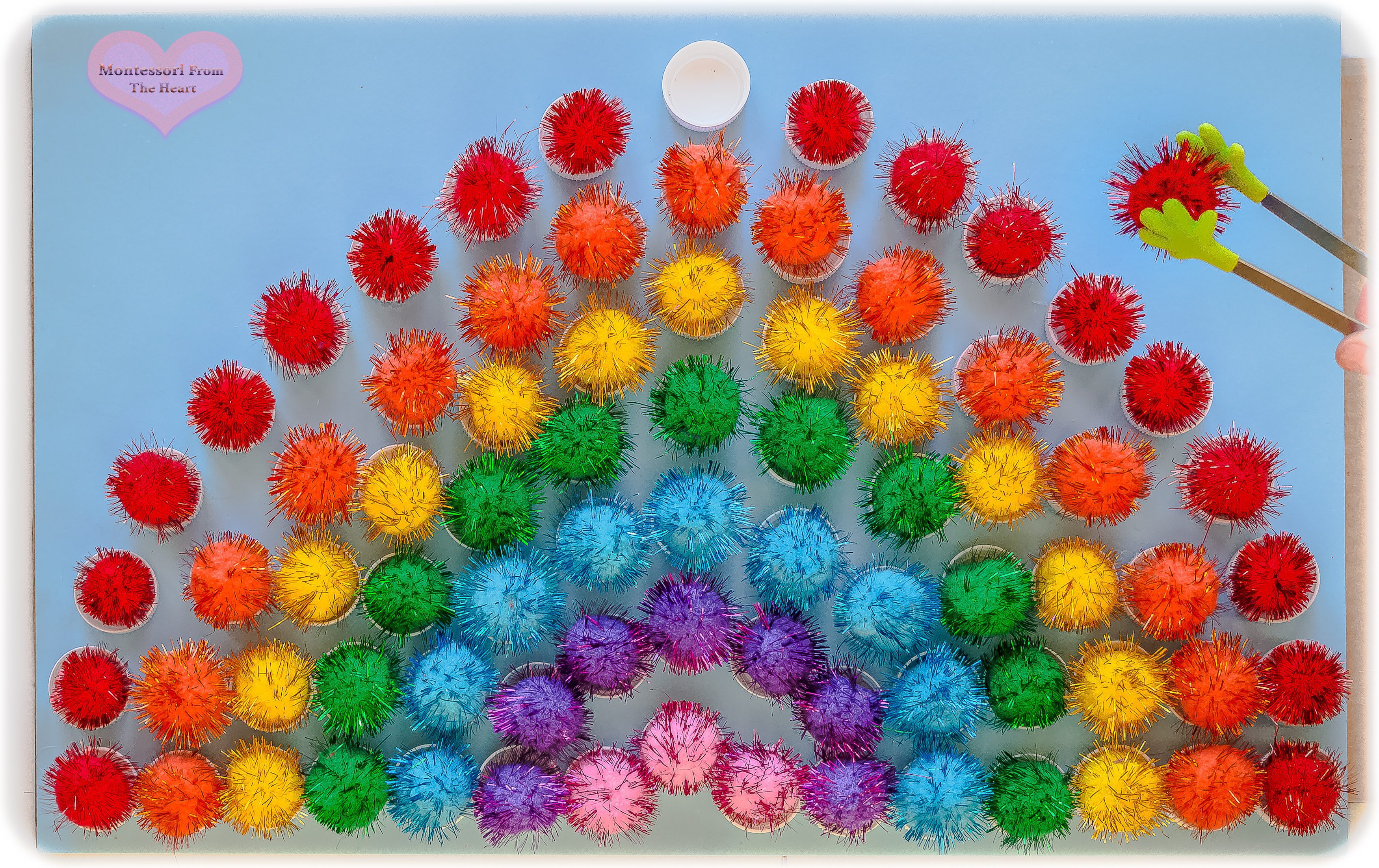 Color Sorting Activity for Toddlers | Easy Fine Motor Play | Montessori ...